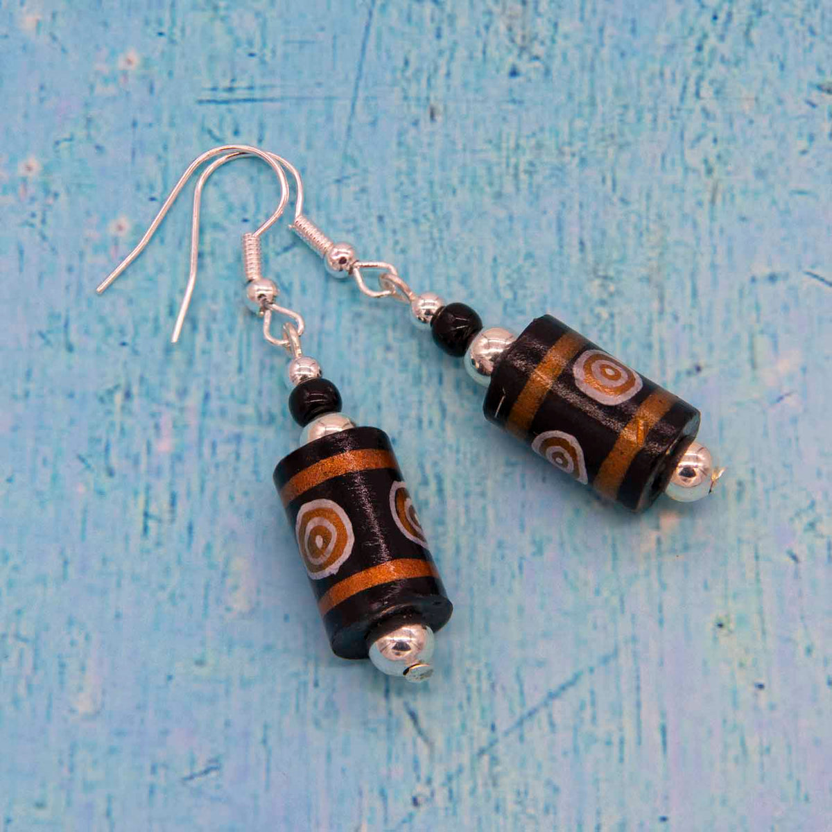 Gold Discus Earrings – Siesta Crafts