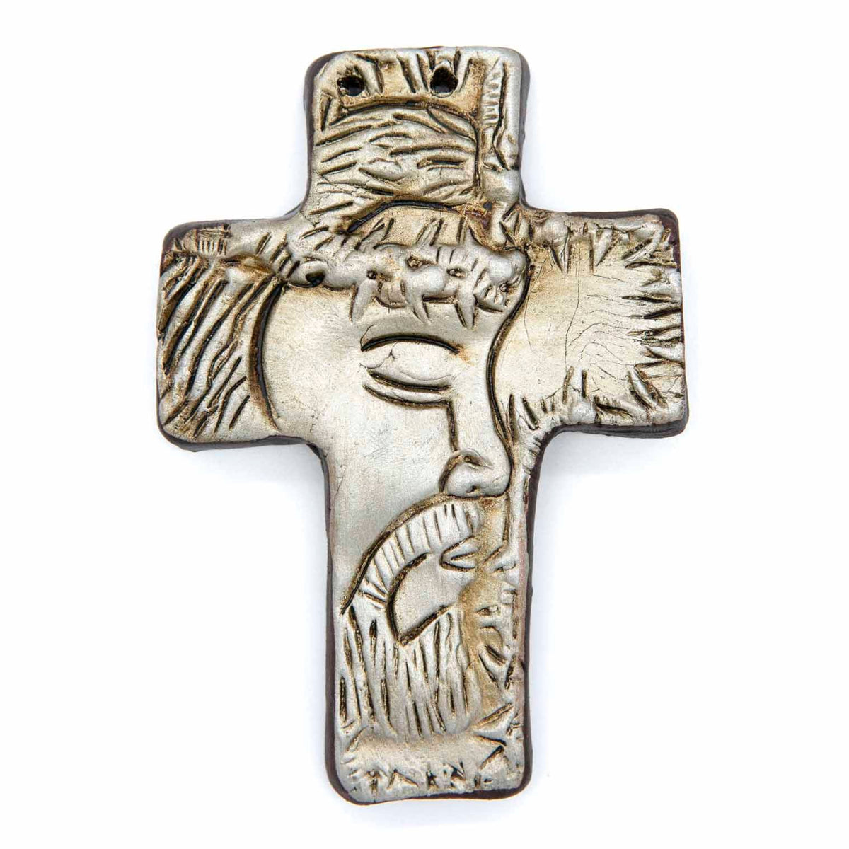 Jesus Face Cross Small – Siesta Crafts
